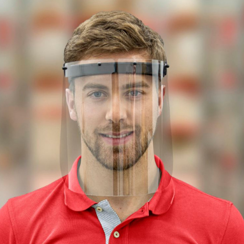 Visière de protection 36x23 cm Polycarbonate Anti reflet et Anti buée ...